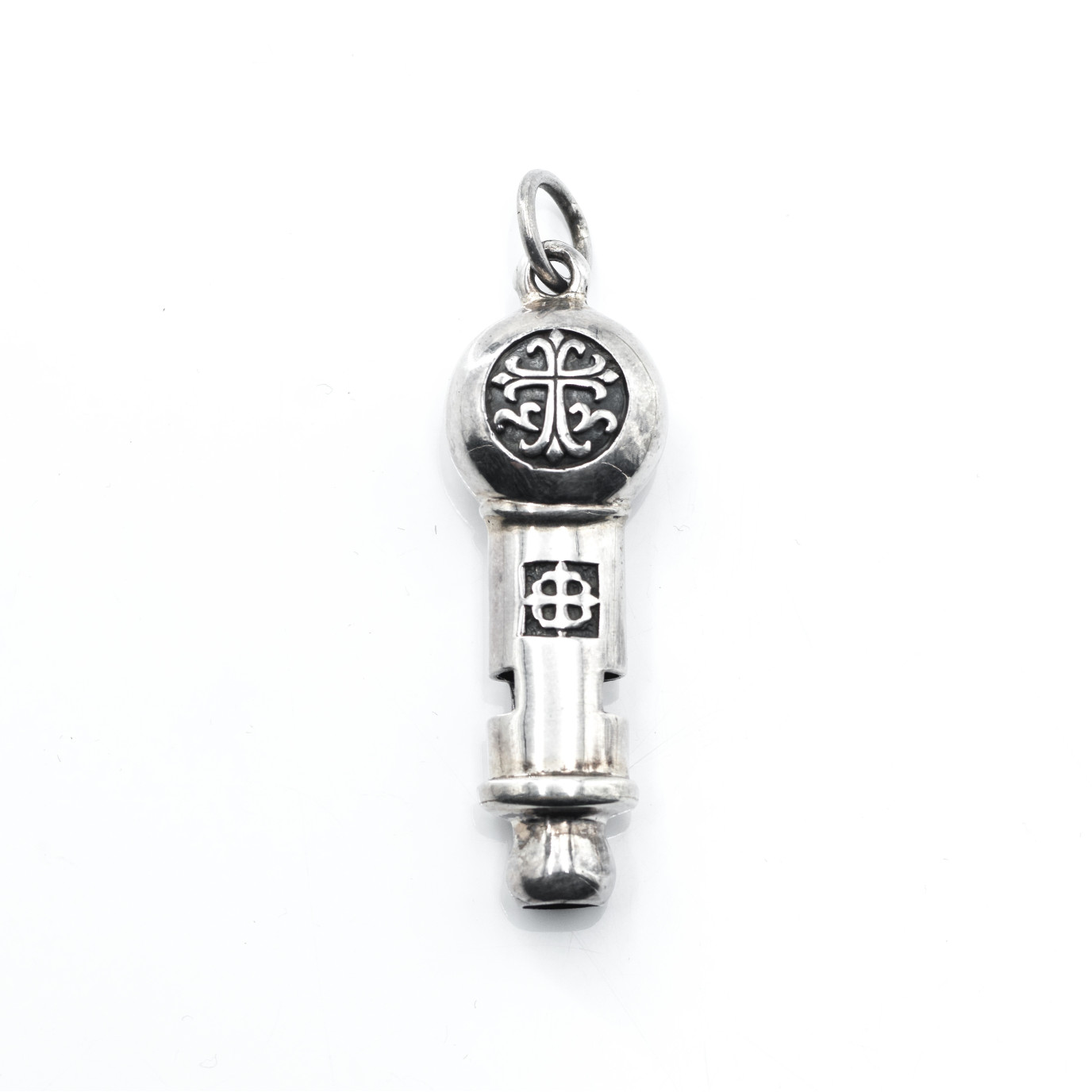 Pandantiv fluier sunet naval cruce Argint - ArielSilver- Ariel Silver