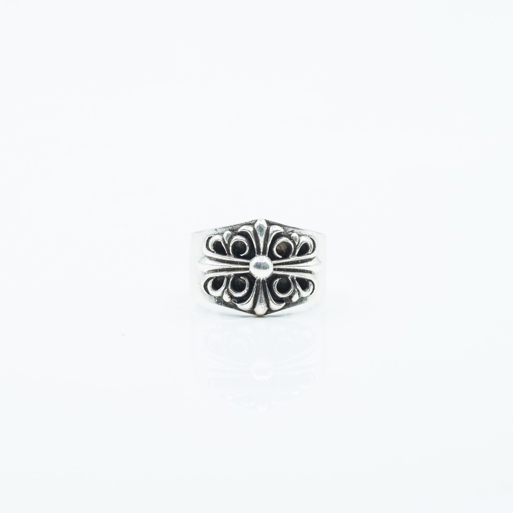 Inel lat cruce gotica Argint - ArielSilver- Ariel Silver