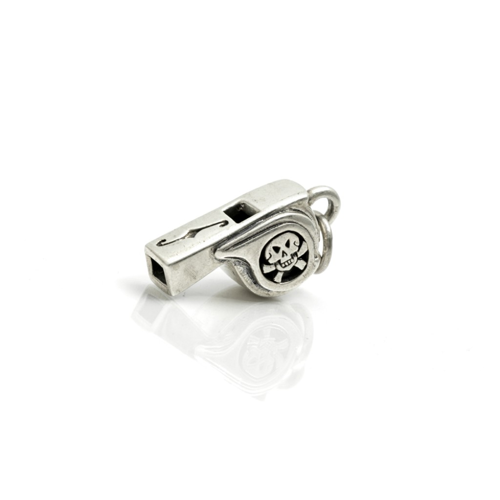 Pandantiv fluier craniu oase Argint - ArielSilver- Ariel Silver