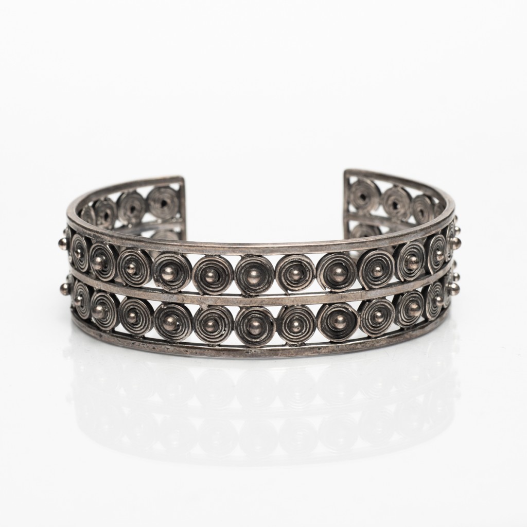 Bratara India fixa spirale Argint - ArielSilver- Ariel Silver