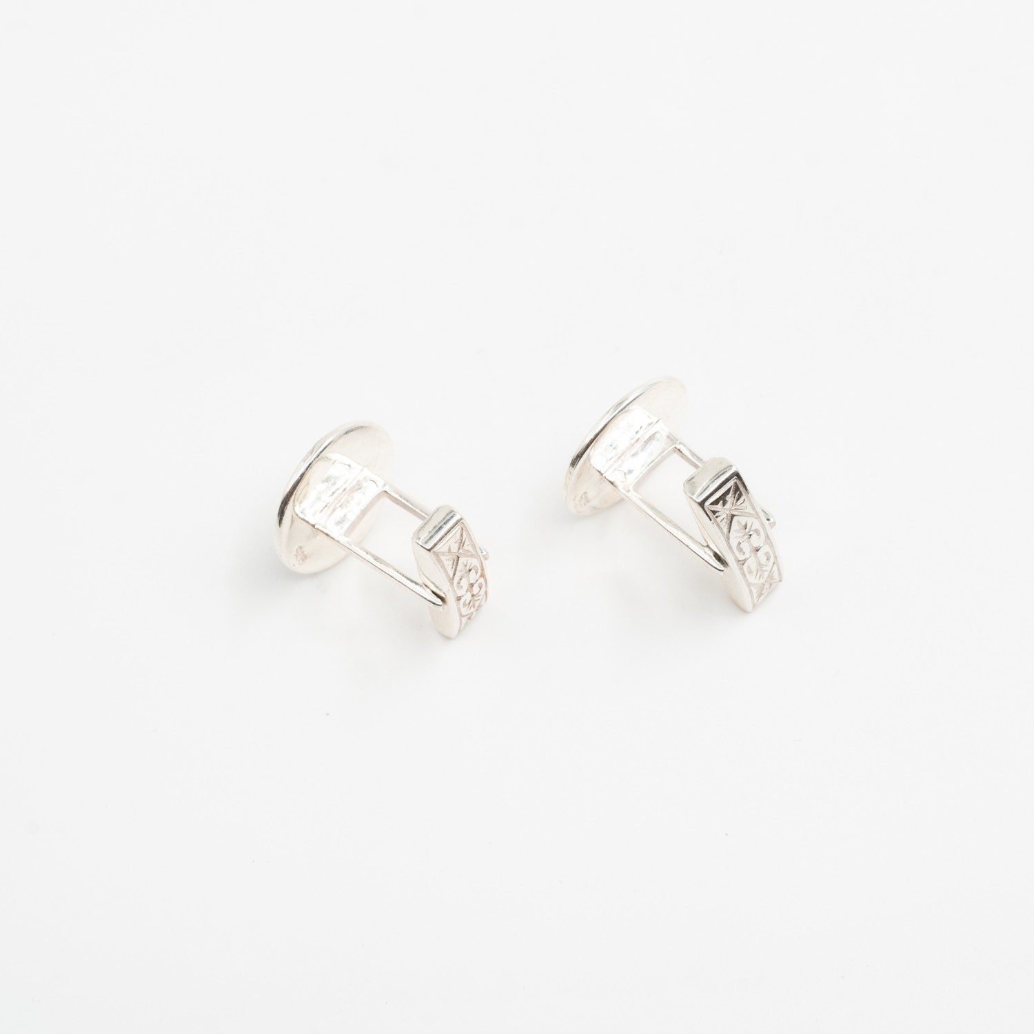 Butoni camasa simbol masonic Argint - ArielSilver- Ariel Silver