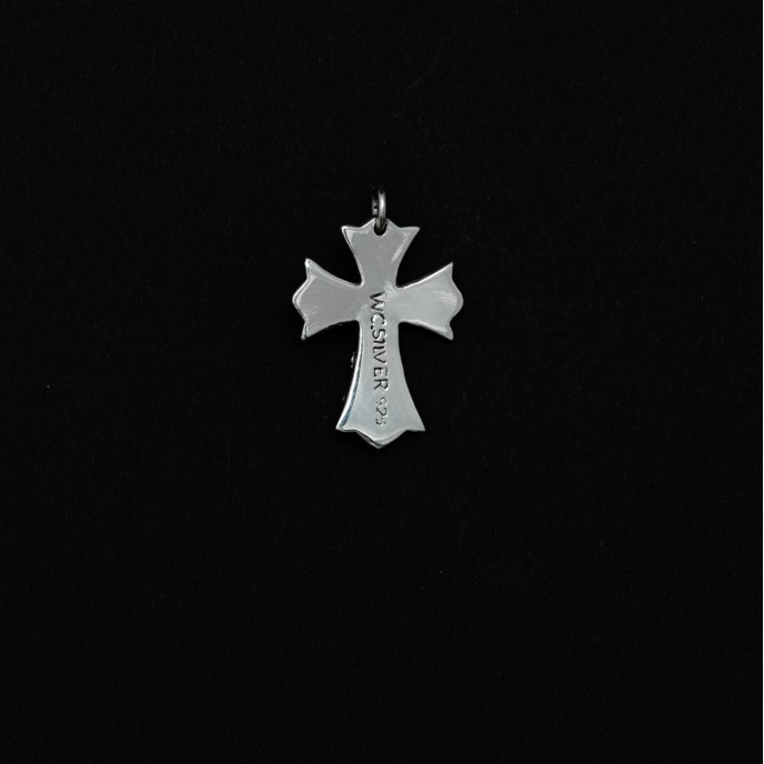 Pandantiv cruce gotica cruciulite Argint - ArielSilver