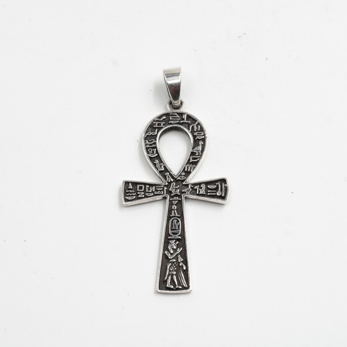 Pandantiv cruce ankh simboluri Argint - ArielSilver- Ariel Silver